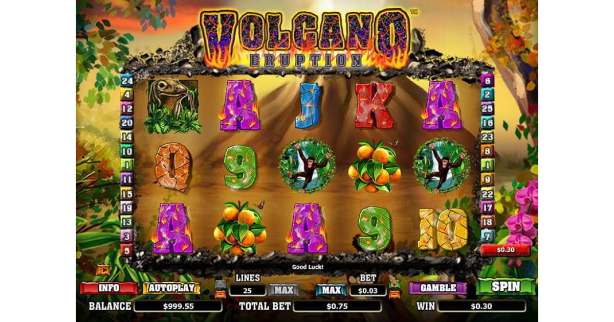 Volcano Eruption Slot Online: Zagraj w Demo Teraz!