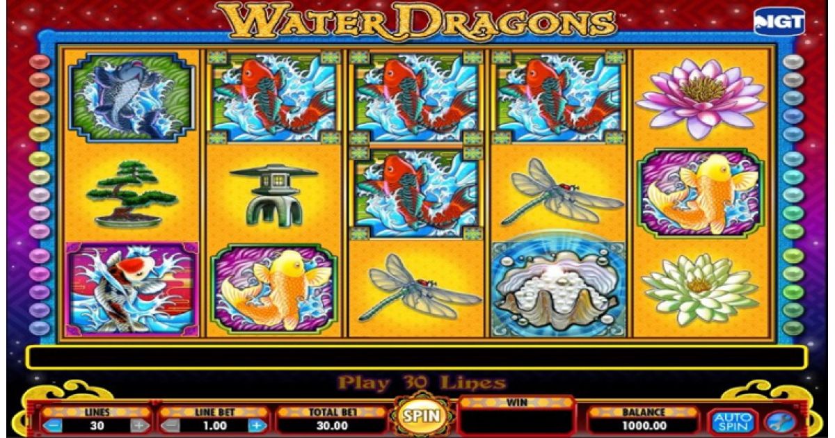 Water Dragons Slot Online: Wypróbuj Darmowe Demo!